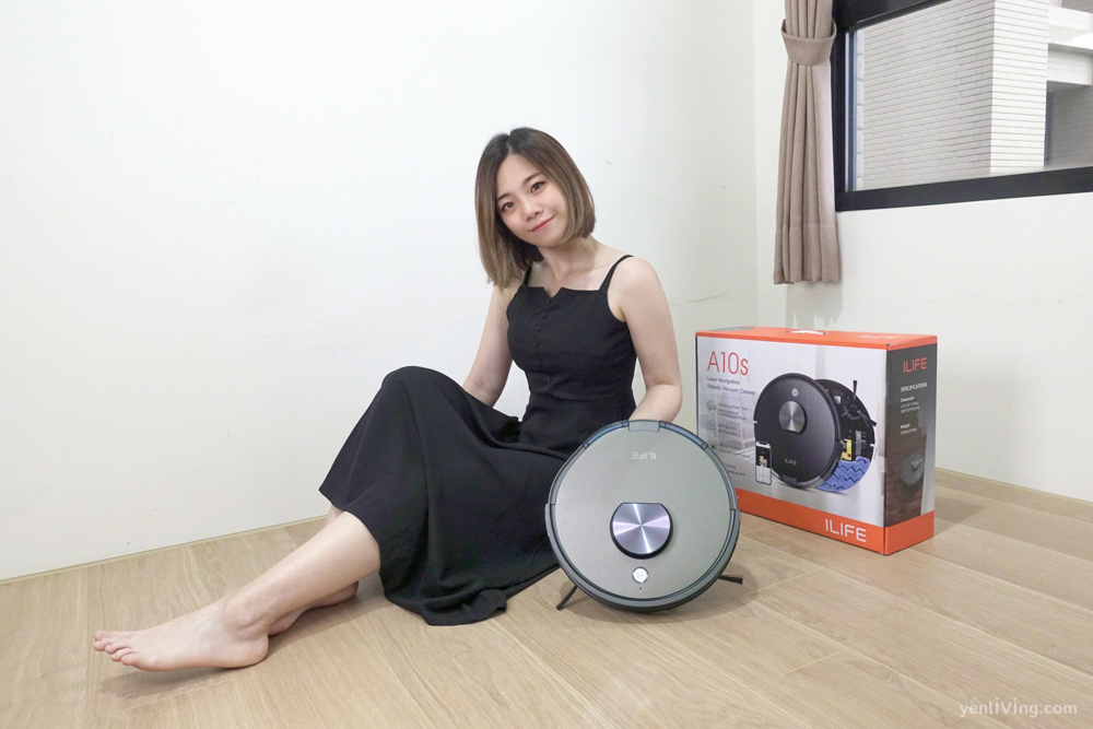 【生活】ILIFE A10s雷射掃拖兩用機器人開箱與使用心得｜同時滿足掃地與拖地！居家懶人清潔高CP值掃拖機器人 - 吃吃旅行｜Yen的邊走邊說